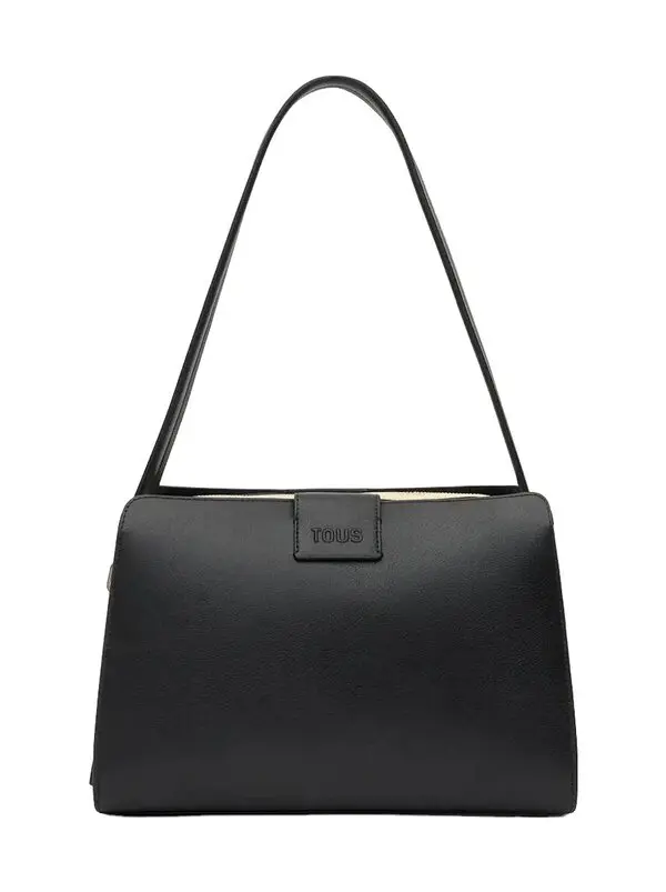 TOUS Logo Detail Shoulder Bag - Black
