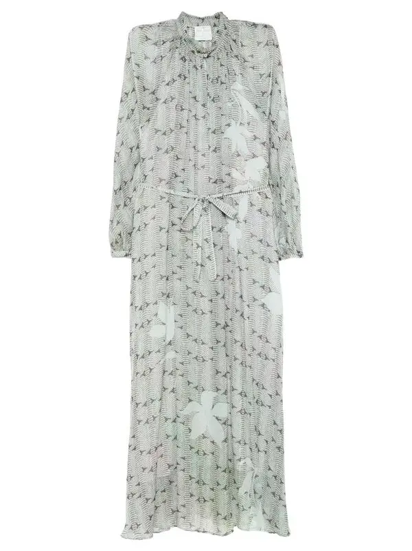 FORTE_FORTE Dune Lily Print Dress - Neutrals