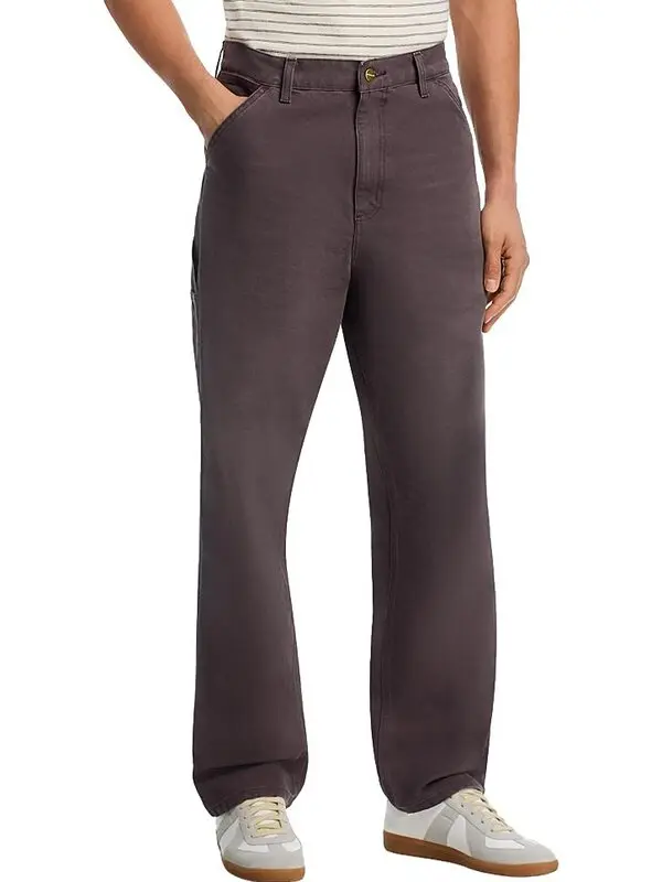 Carhartt Work In Progress Dearborn Canvas Denim Jeans - Shale