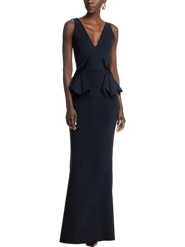 Chiara Boni La Petite Robe Nawa Gown - Black