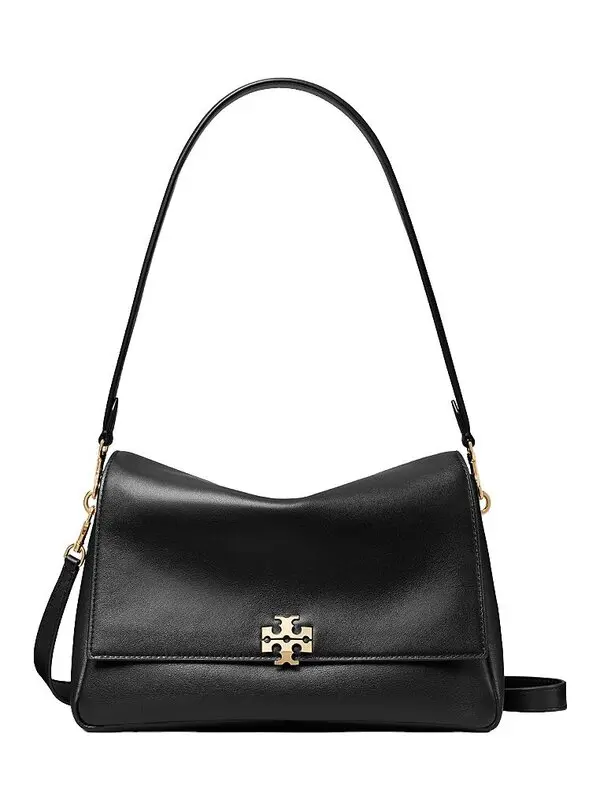 Tory Burch Leather Shoulder Bag - Black