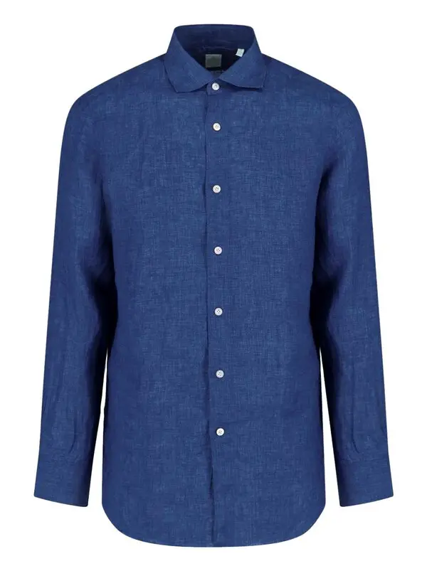 FINAMORE 1925 Gaeta' Shirt - Blue
