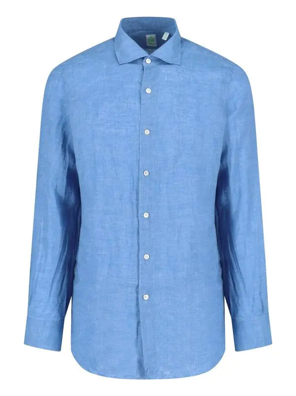 FINAMORE 1925 Gaeta' Shirt - Light Blue