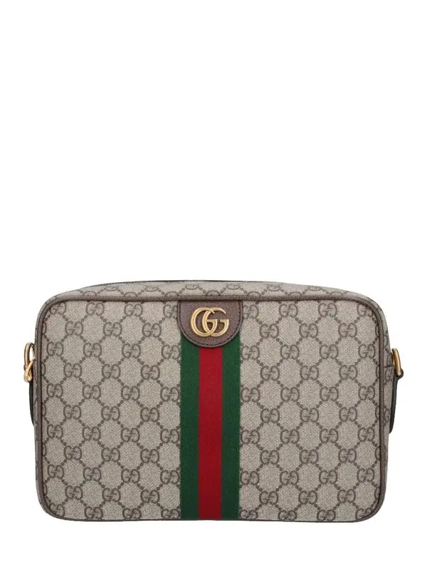 Gucci Ophidia Medium Shoulder Bag - Beige