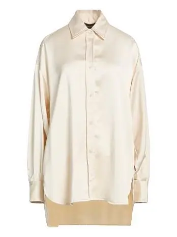 ROBERTO COLLINA Satin Button-down Shirt - White