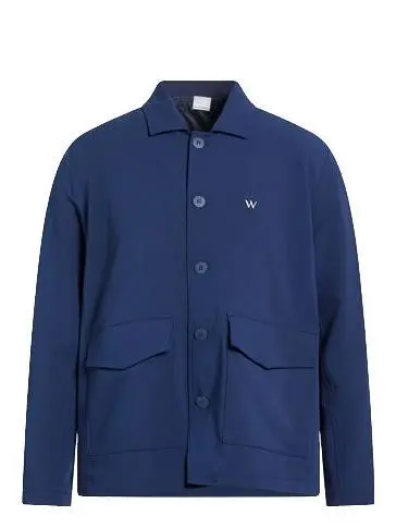 WHY NOT BRAND Jacket In Polyester, Viscose, And Elastane - Blue