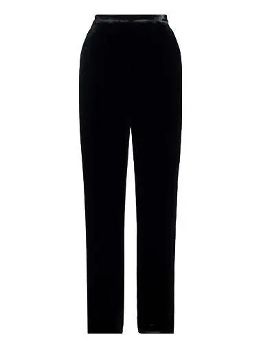 Etro Wide-leg Velvet Pants - Black