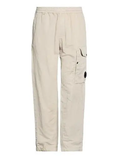 C.P. COMPANY Cotton-linen Cargo Pants - Beige