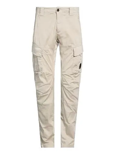 C.P. COMPANY Cotton Elastane Cargo Pants - Beige