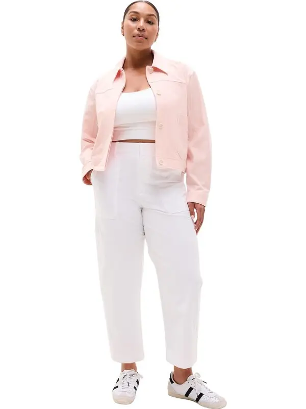 Athleta Skyline Chore Jacket - Pink Sand