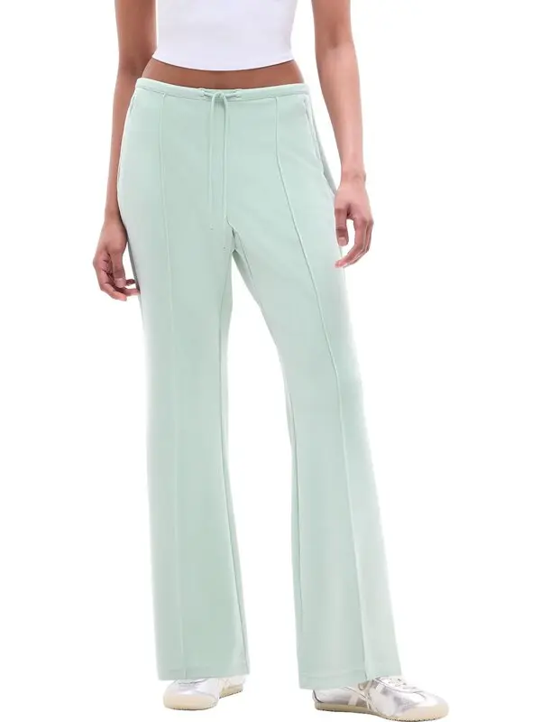Athleta Seasoft Pintuck Mid Rise Flare Pant - Current