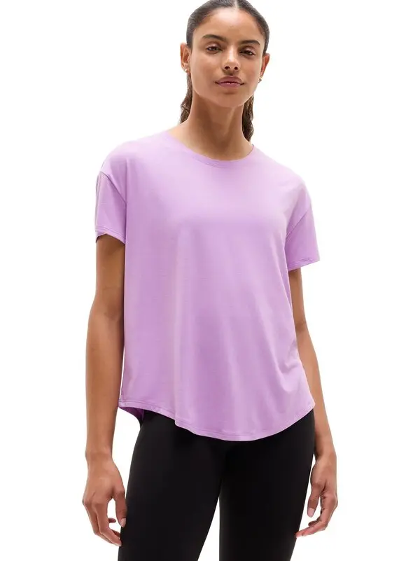 Athleta Relaxed Fit T-shirt - Wildflower
