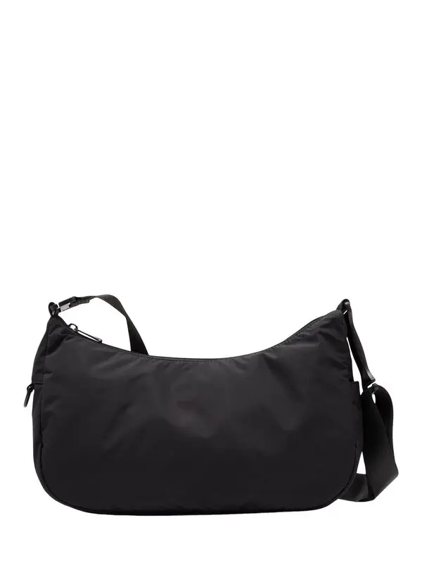 Athleta Anytime Crescent Crossbody - Black