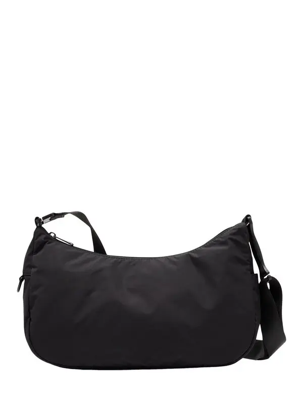 Athleta Anytime Crescent Crossbody - Black