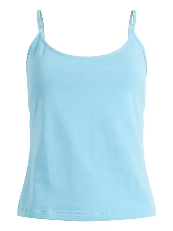 SKIMS Cotton Jersey Cami - Water