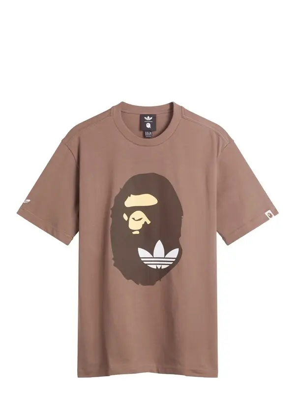 Adidas X A Bathing Ape Graphic T-shirt - Earth Strata