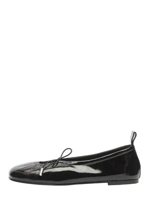 ALOHAS Rosalind Patent Leather Ballet Flats - Onix Black