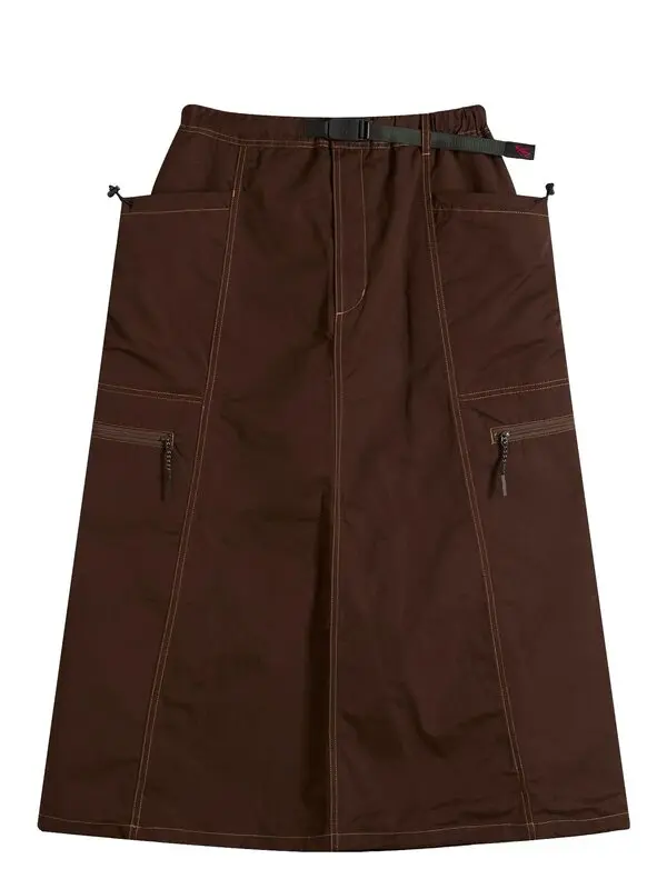 Gramicci Salem Midi Skirt - Brown