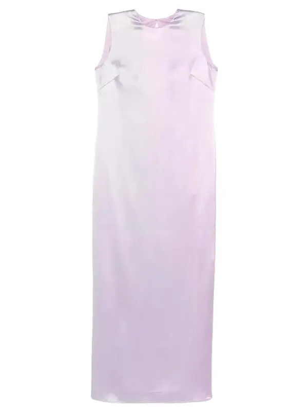 SOPHIE ET VOILA Satin Maxi Dress - Purple