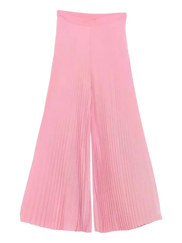 TWINSET Pleated Trousers - Pink