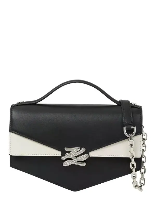 Karl Lagerfeld Karl Studio Small Autograph Tote Bag - Black