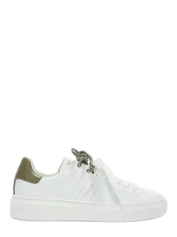 Furla Lace-up Sneakers - White