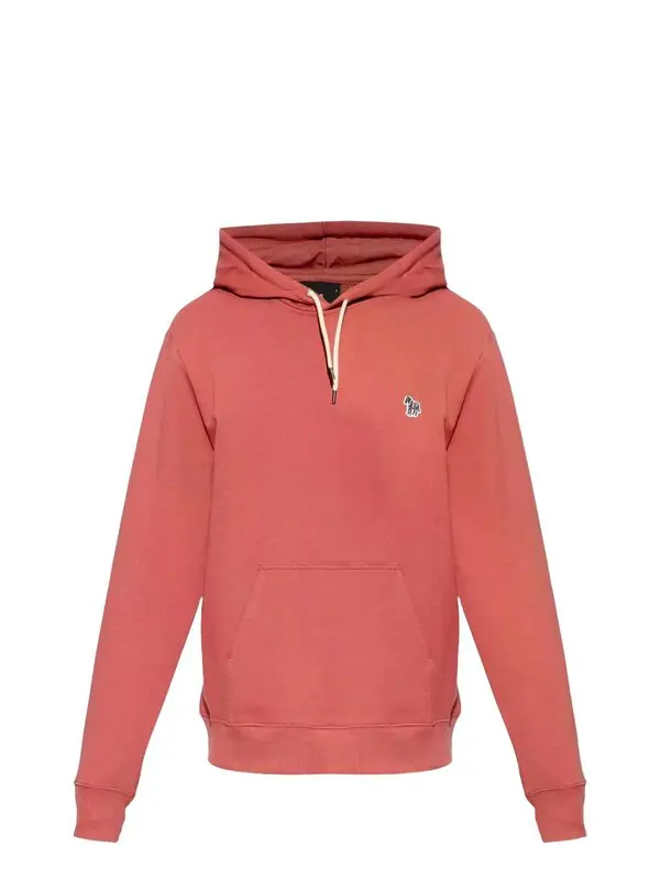 Paul Smith Zebra Logo Hoodie - Red
