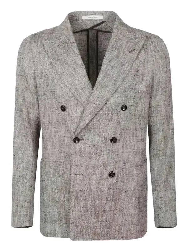 Tagliatore Double-breasted Jacket - Brown