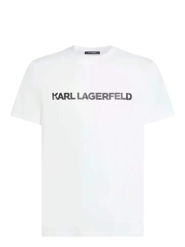 Karl Lagerfeld Logo Essential T-shirt - White