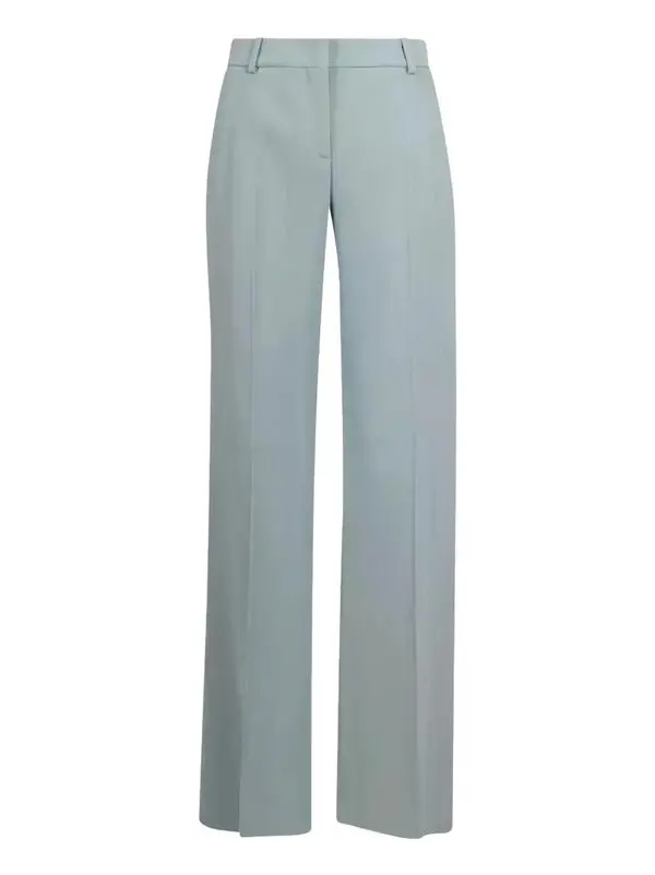 Ermanno Scervino Pressed Crease Trousers - Blue