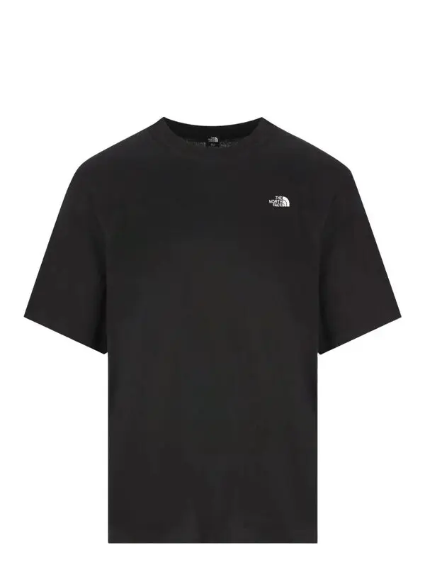 The North Face Logo-embroidered T-shirt - Black