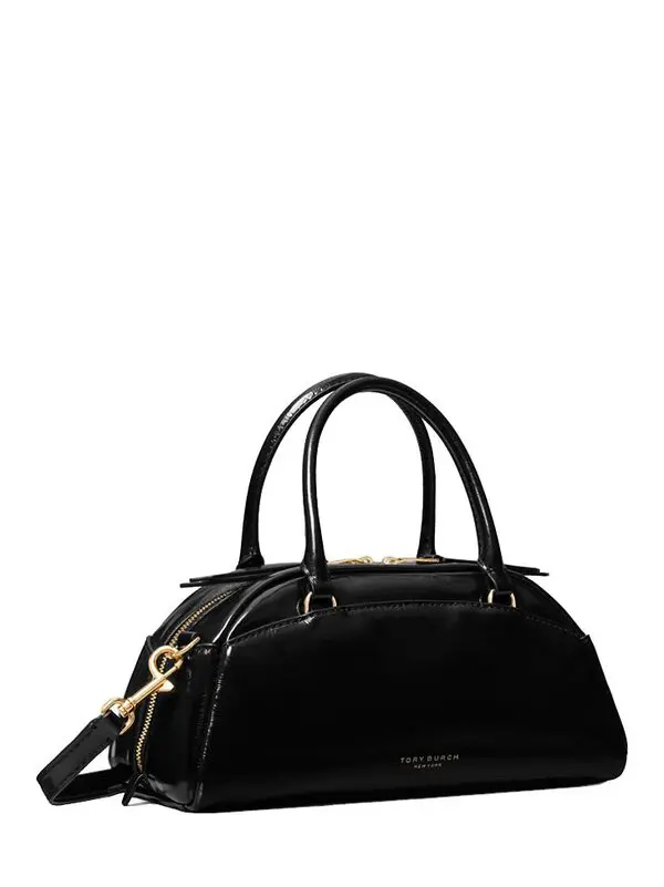 Tory Burch Small Bowler Satchel - Black