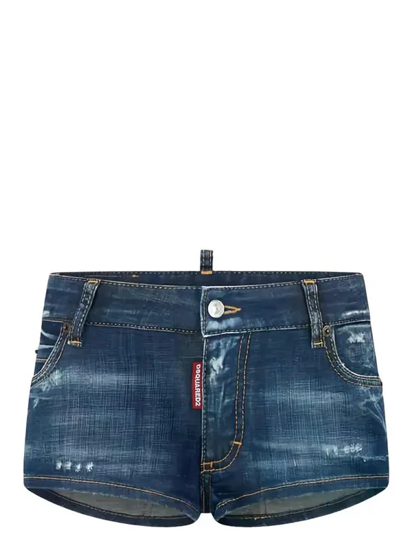 Dsquared2 Denim Shorts - Blue