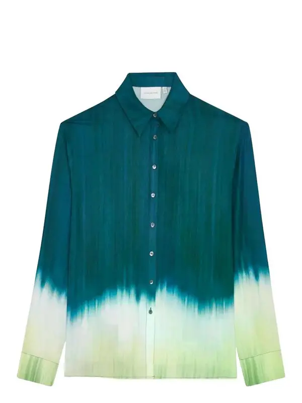 Significant Other Vilte Gradient Button Shirt - Blue