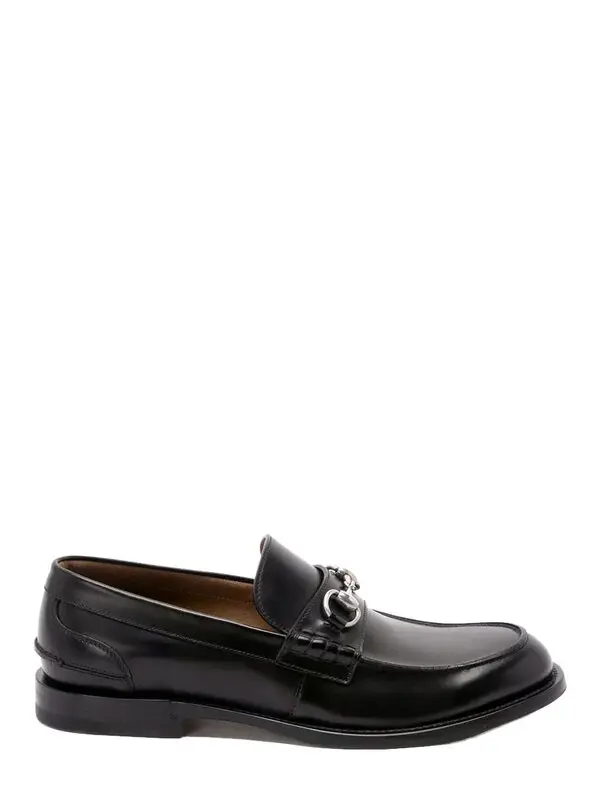 Gucci Horsebit-detail Loafers - Black