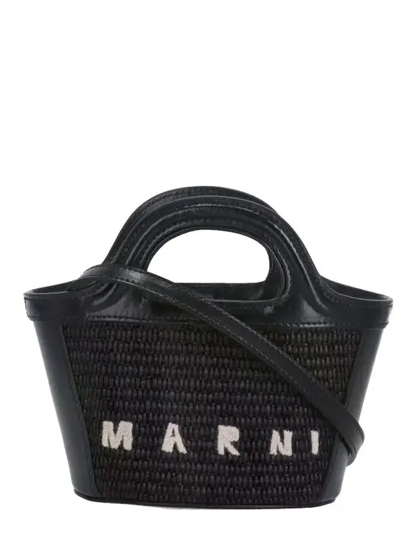 Marni Tropicalia Micro Tote Bag - Black