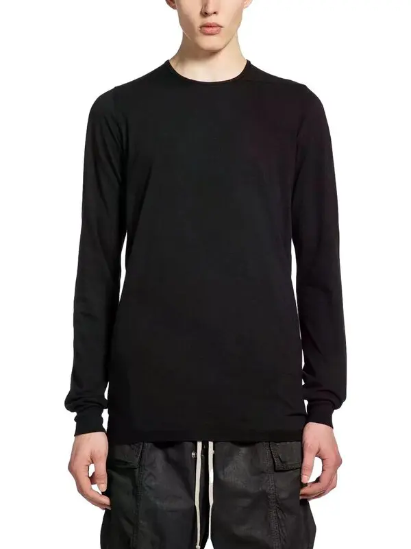 Rick Owens Long-sleeve Level T-shirt - Black