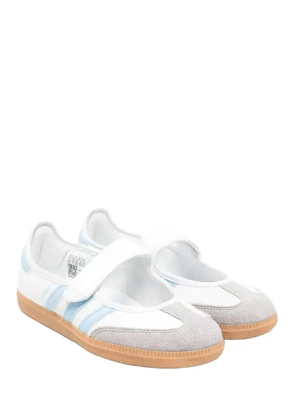 Adidas Samba Jane J Strap Sneakers - White