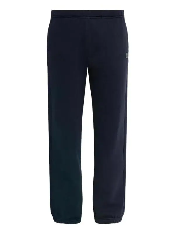Kenzo Boke Flower Patch-pocket Trousers - Blue
