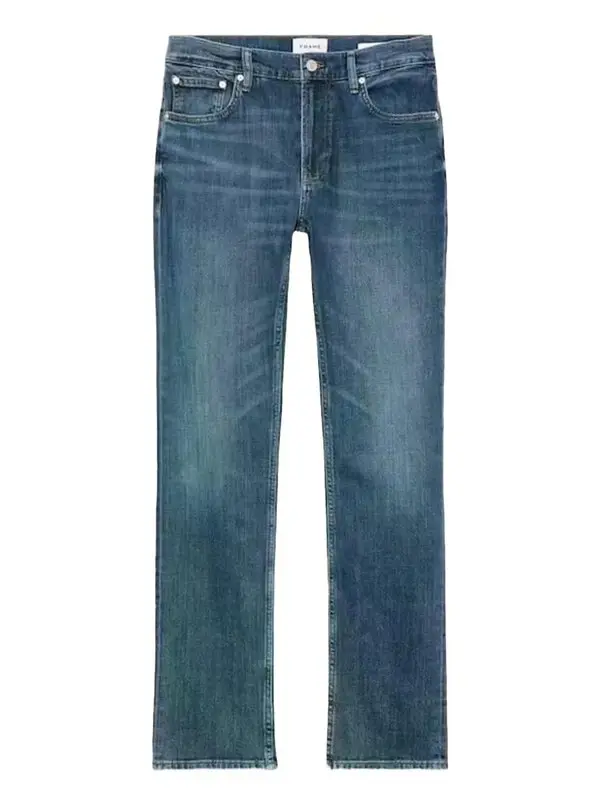 FRAME Faded Denim Jeans - Blue