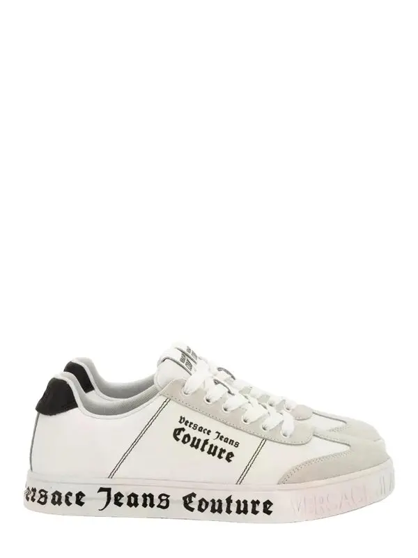 Versace Court 88 Logo Sneakers - White