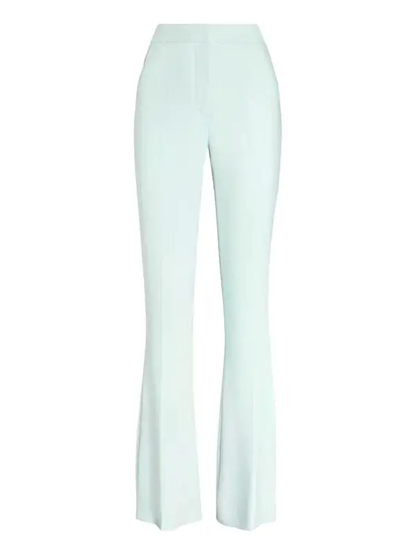 GENNY Flared Leg Trousers - Green