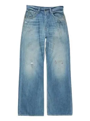 Acne Studios Five-pocket Loose Fit Jeans - Blue