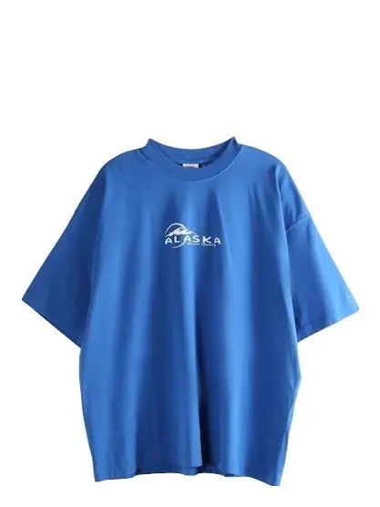 Vetements Alaska Tourist T-shirt - Blue