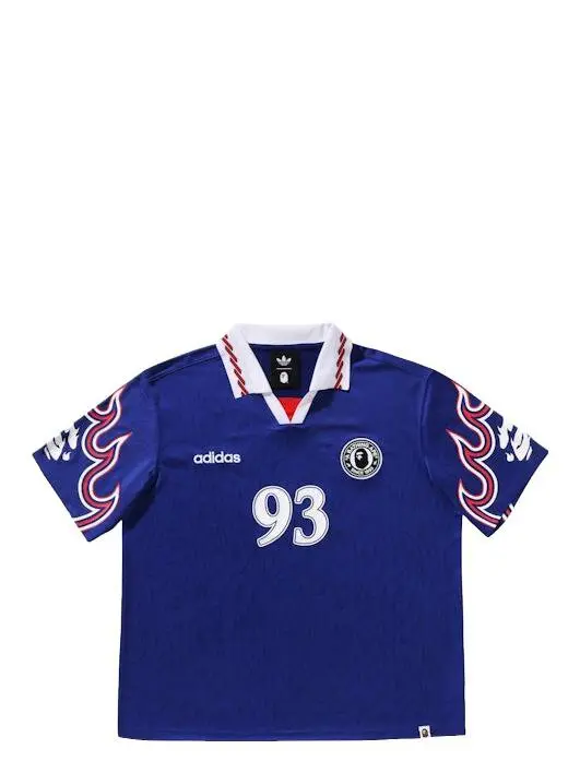 Adidas X Bape Flame Jersey - Blue