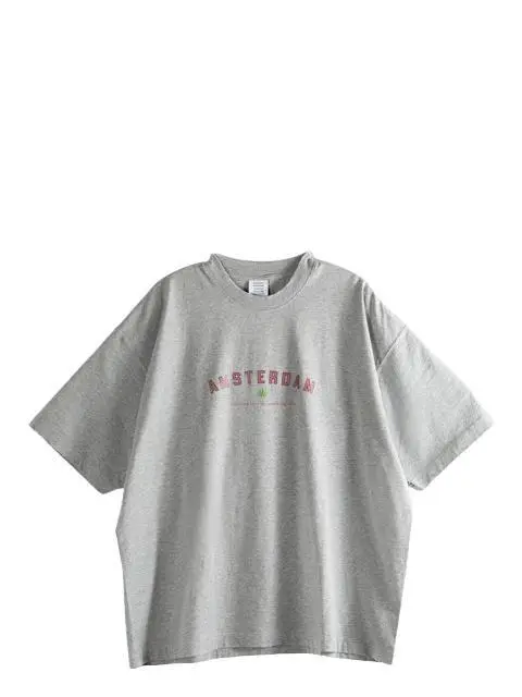 Vetements Amsterdam T-shirt - Washed Out Greyelange
