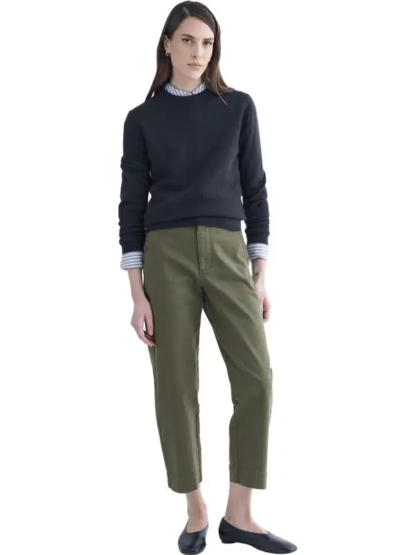 Everlane Utility Straight-leg Pant - Olive Night