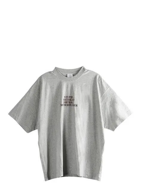 Vetements Mf T-shirt - Greyelange