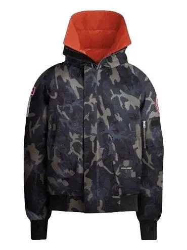 Canada Goose X Rhude X Nba Camo Chilliwack Parka Jacket - Black