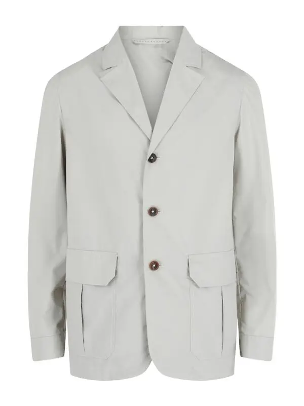 SLOWEAR Monterdoro Single-breasted Blazer - Light Grey